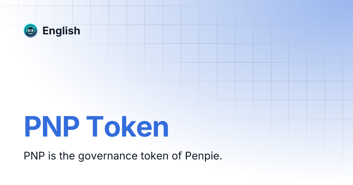 PNP Token | English